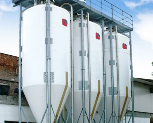 Intech Fiberglass Silos | Dough Tech