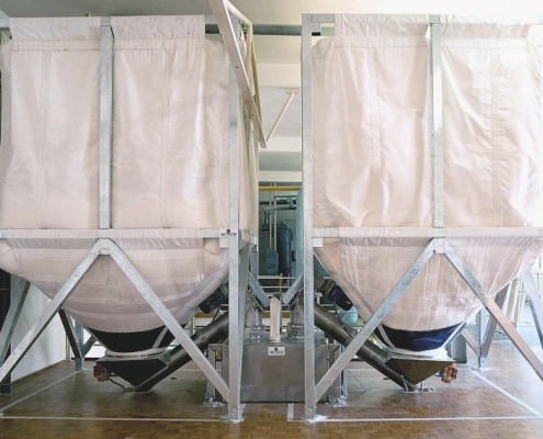 Intech Flexible Fabric Silos | Dough Tech